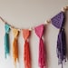Rainbow Macrame Banner, Baby Shower Backdrop, Nursery Decor, Macrame ...