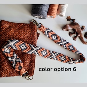 DIY Macrame Kit, Bag Strap Kit, Macrame Pattern, Video Tutorial and ...