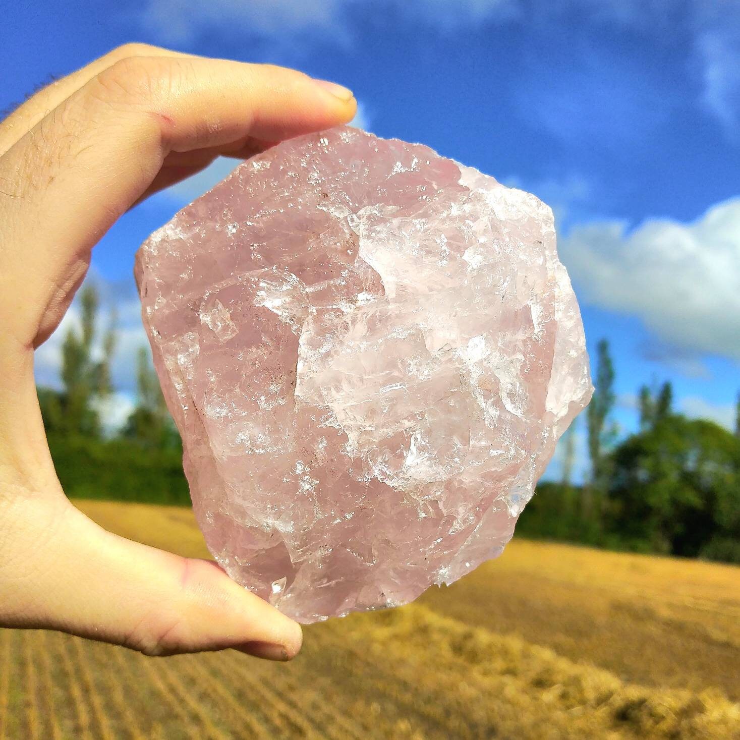700g 1kg Rose Quartz Chunks Large Raw Rose Quartz Chunks - Etsy UK
