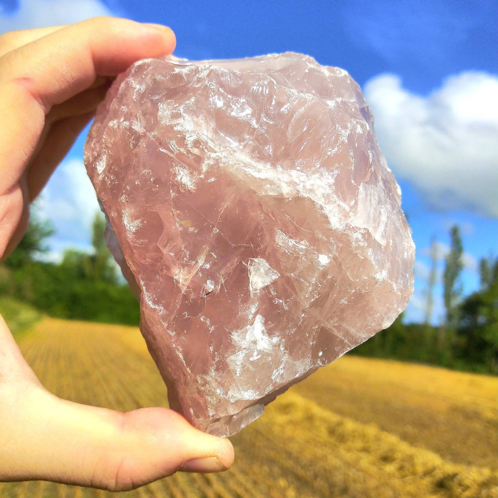 700g 1kg Rose Quartz Chunks Large Raw Rose Quartz Chunks - Etsy UK