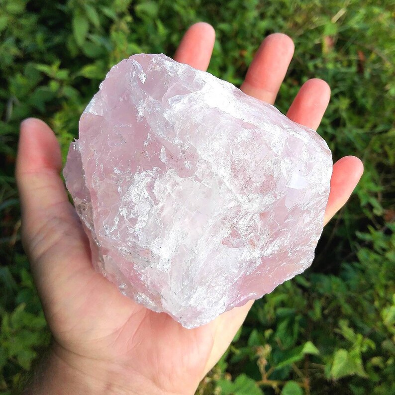 700g 1kg Rose Quartz Chunks Large Raw Rose Quartz Chunks - Etsy UK