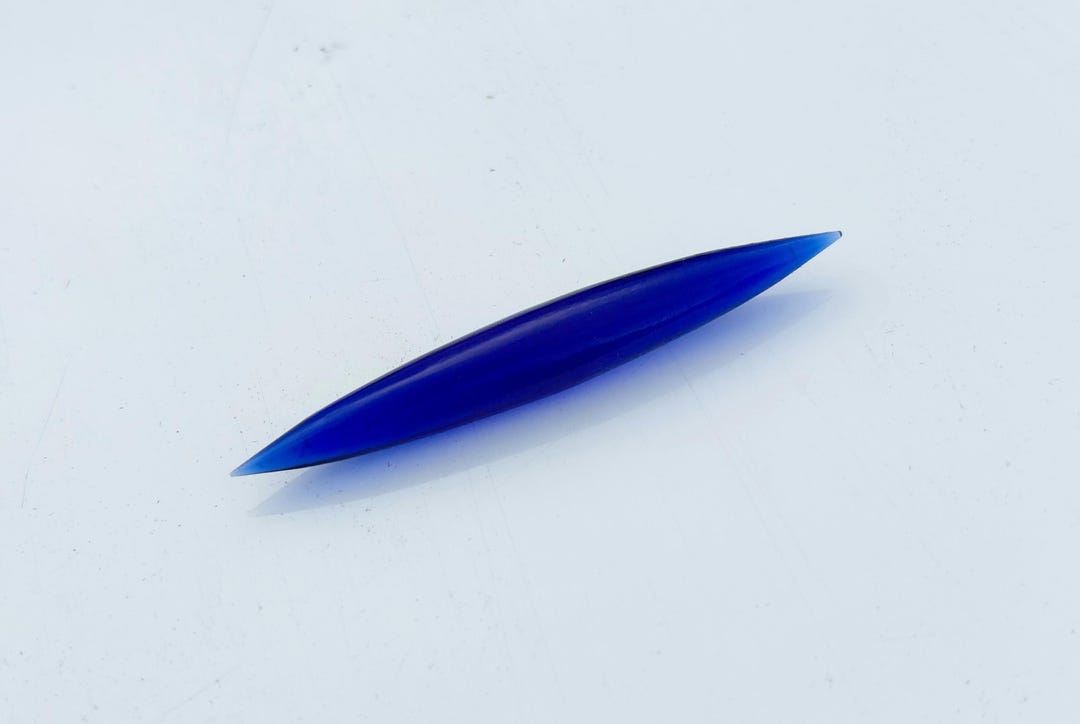 Blue Quartz Nose Wear Septum Tusk Gemstone, Septum Tusk Horn Spike ...