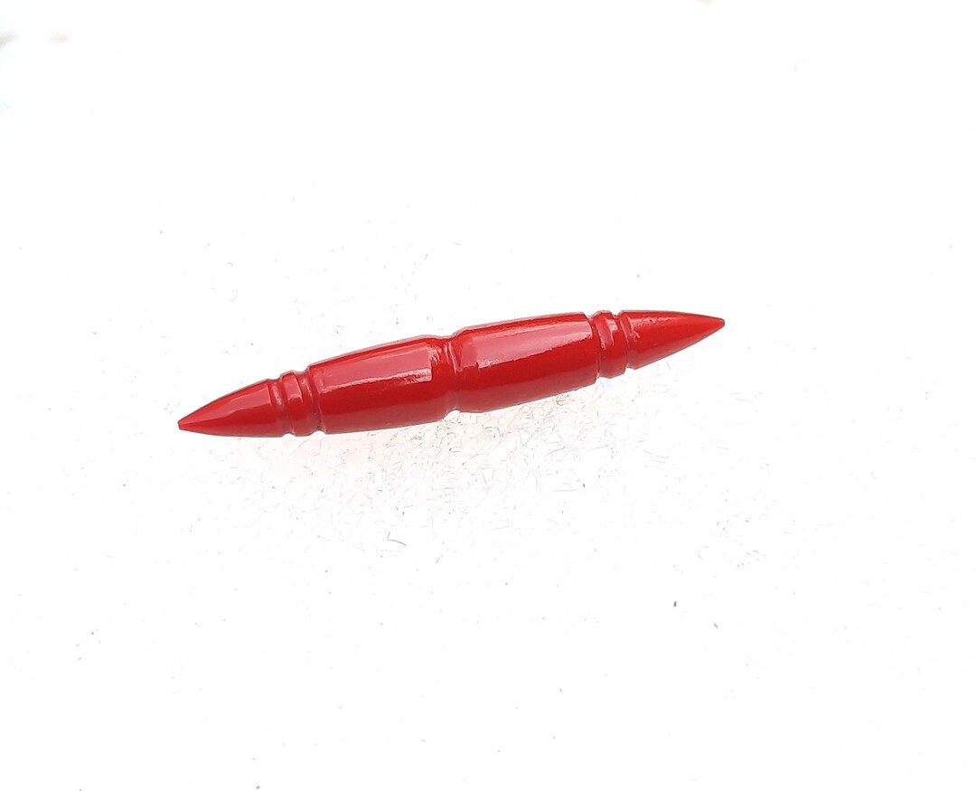 Red Coral Carved Nose Wear Septum Tusk, Tribal Body Jewelry, Septum ...
