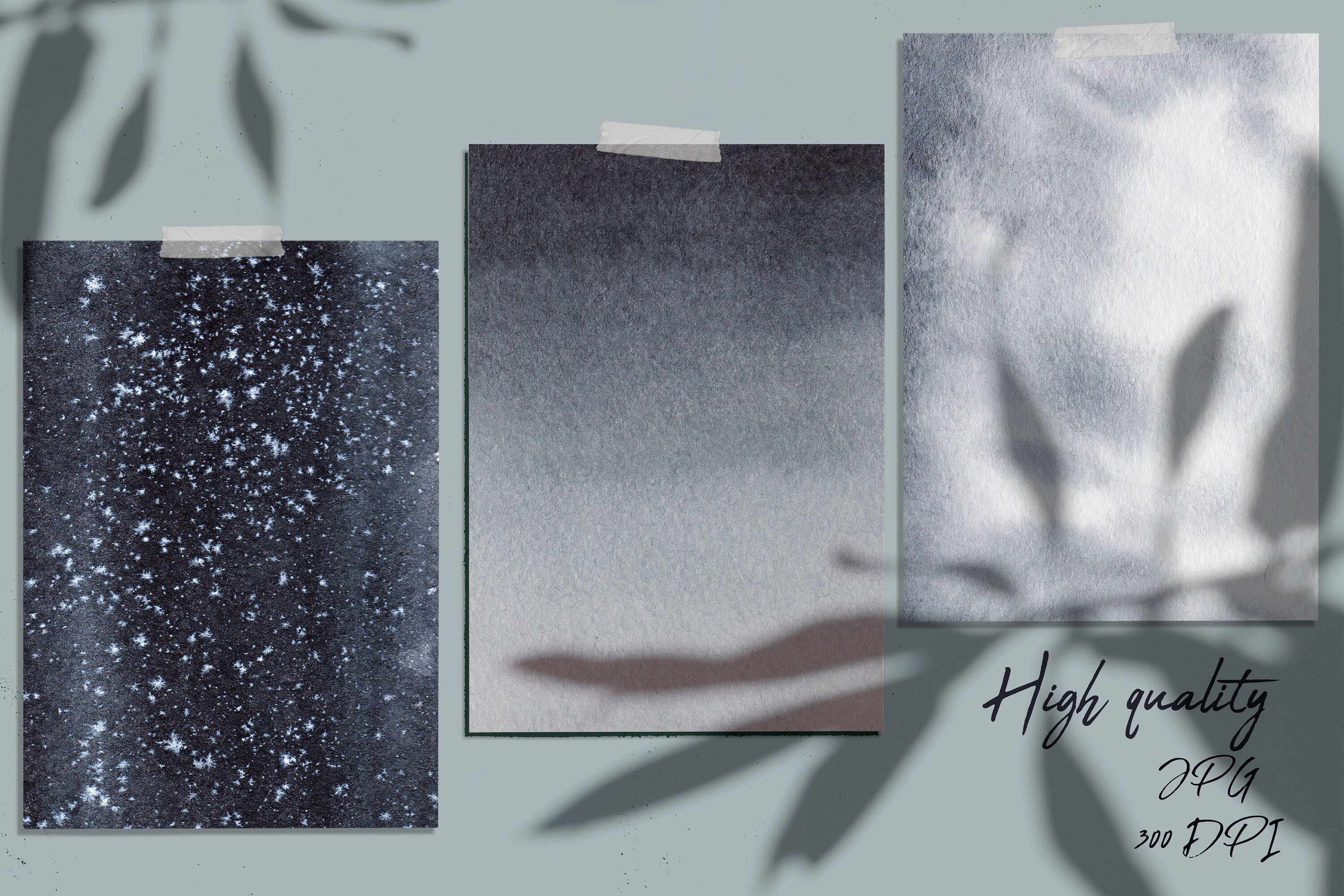 Watercolor Grey and Black Background, Dark Watercolor, Gradient and ...