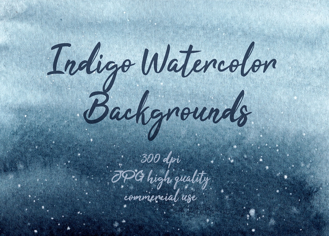 Watercolor Indigo Background , Dark Blue Watercolor, Navy Watercolor ...