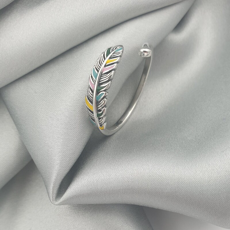 Feather Ring - Etsy