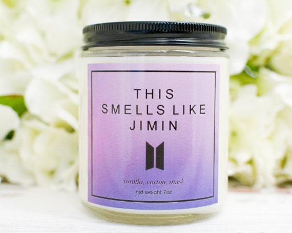 Candles & Holders Gift for Army Kpop Lover Bangtan Boys Smells Like ...