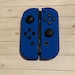 Dark Blue Soft Touch Custom Joycons - Etsy