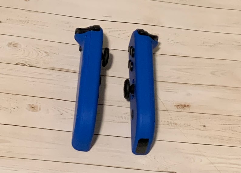 Dark Blue Soft Touch Custom Joycons - Etsy