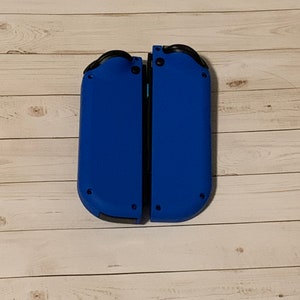 Dark Blue Soft Touch Custom Joycons - Etsy