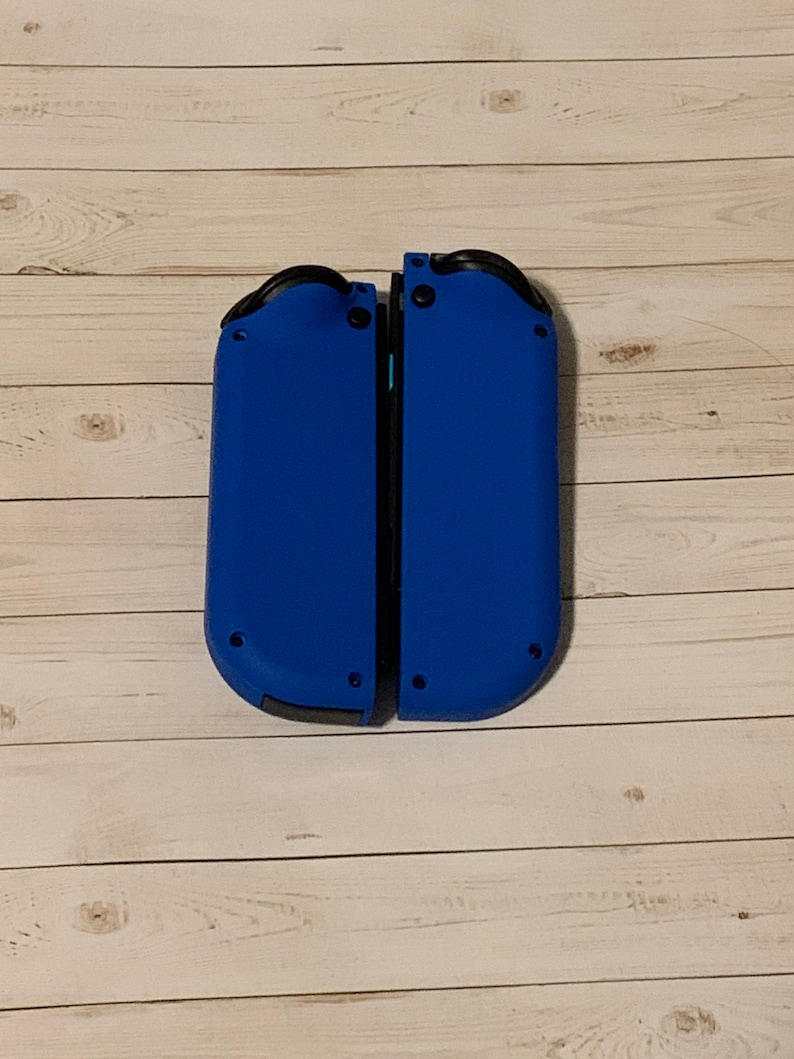 Dark Blue Soft Touch Custom Joycons - Etsy
