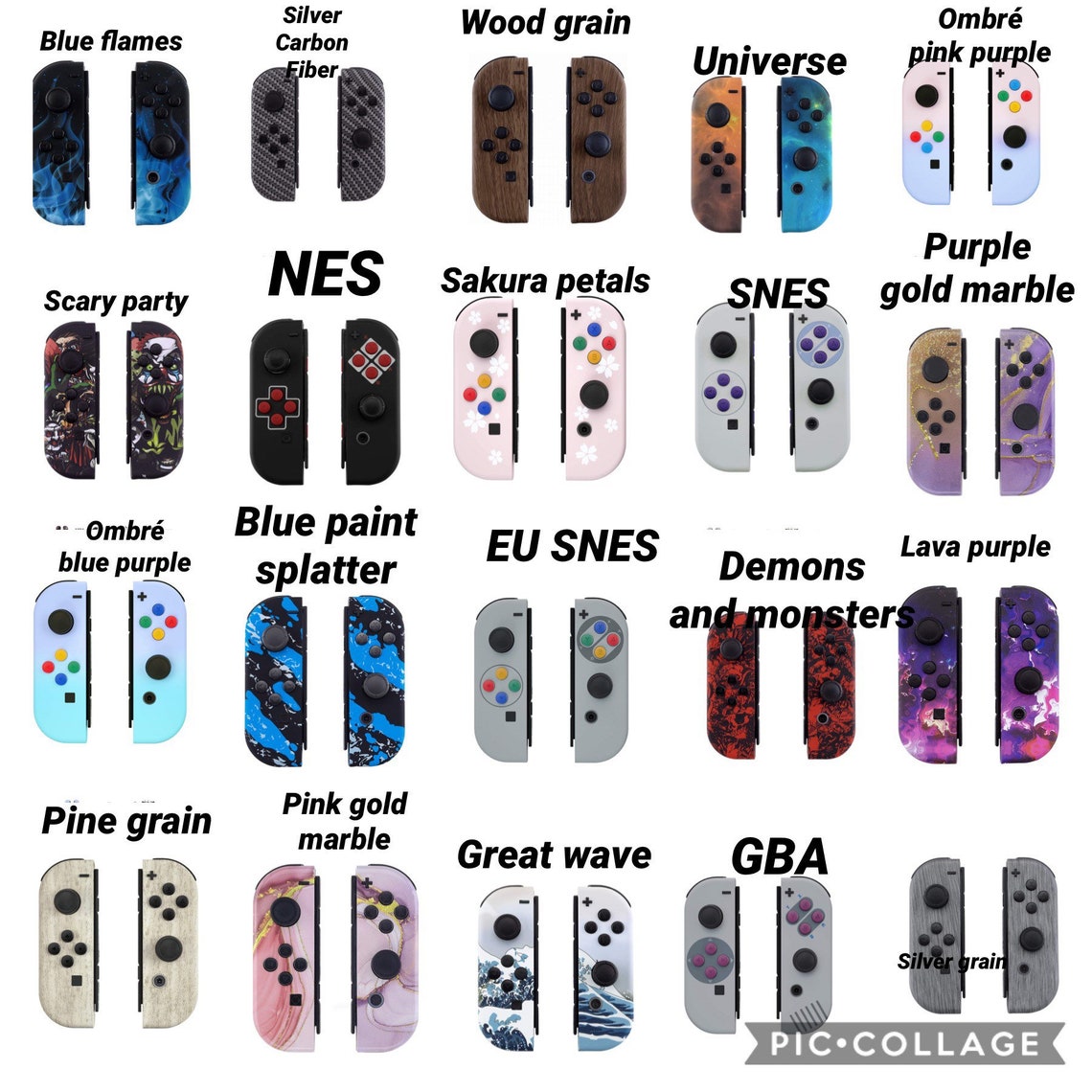 Custom Joycons Create Your Own - Etsy
