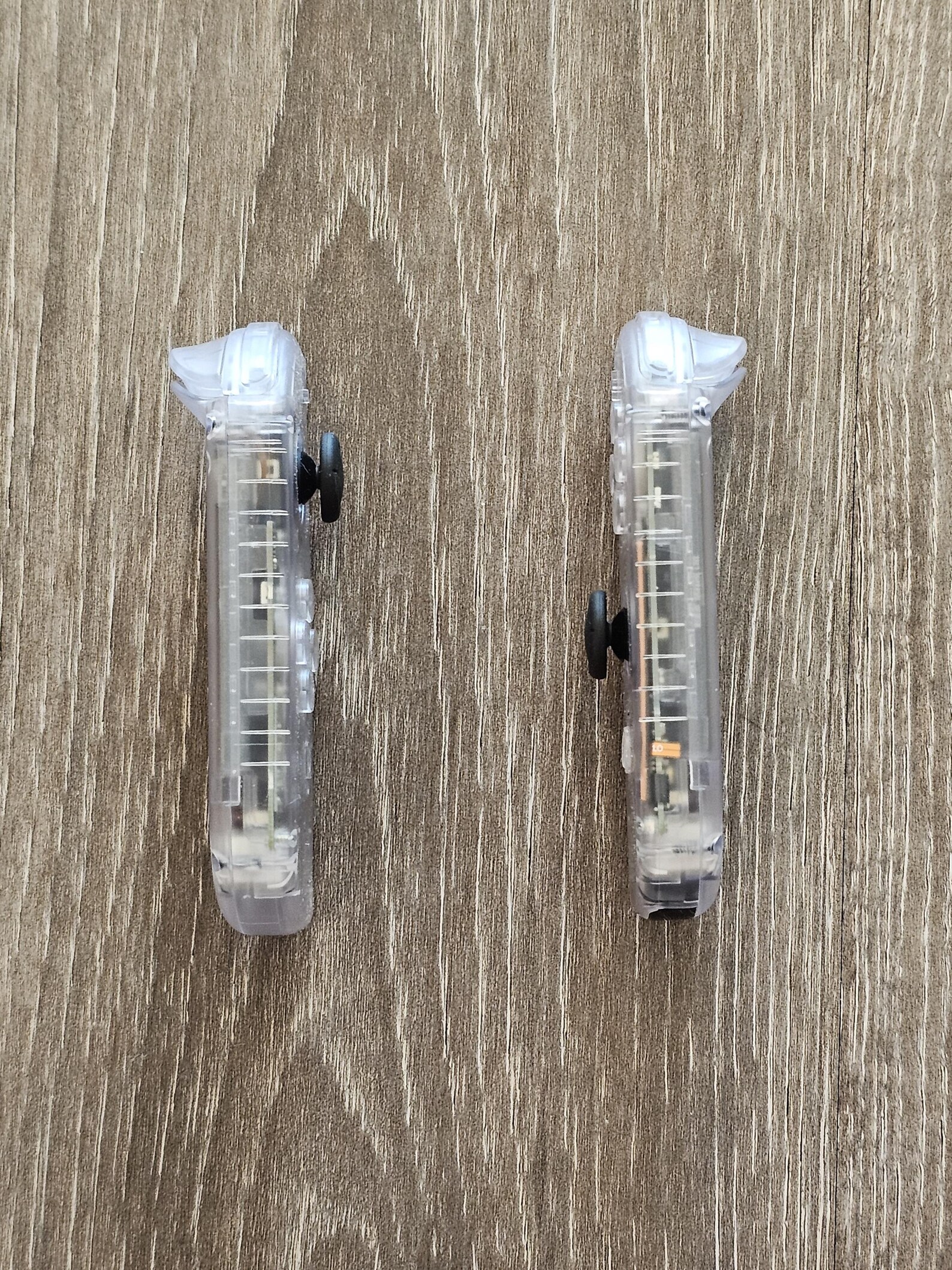 Clear With Clear Buttons Custom Joycons - Etsy
