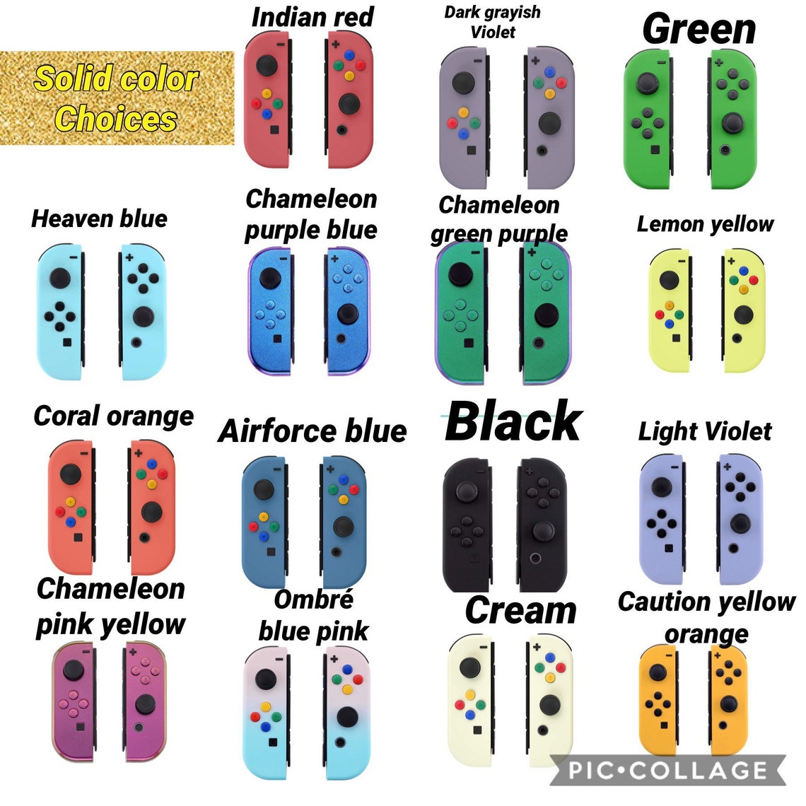Custom Joycons Create Your Own - Etsy