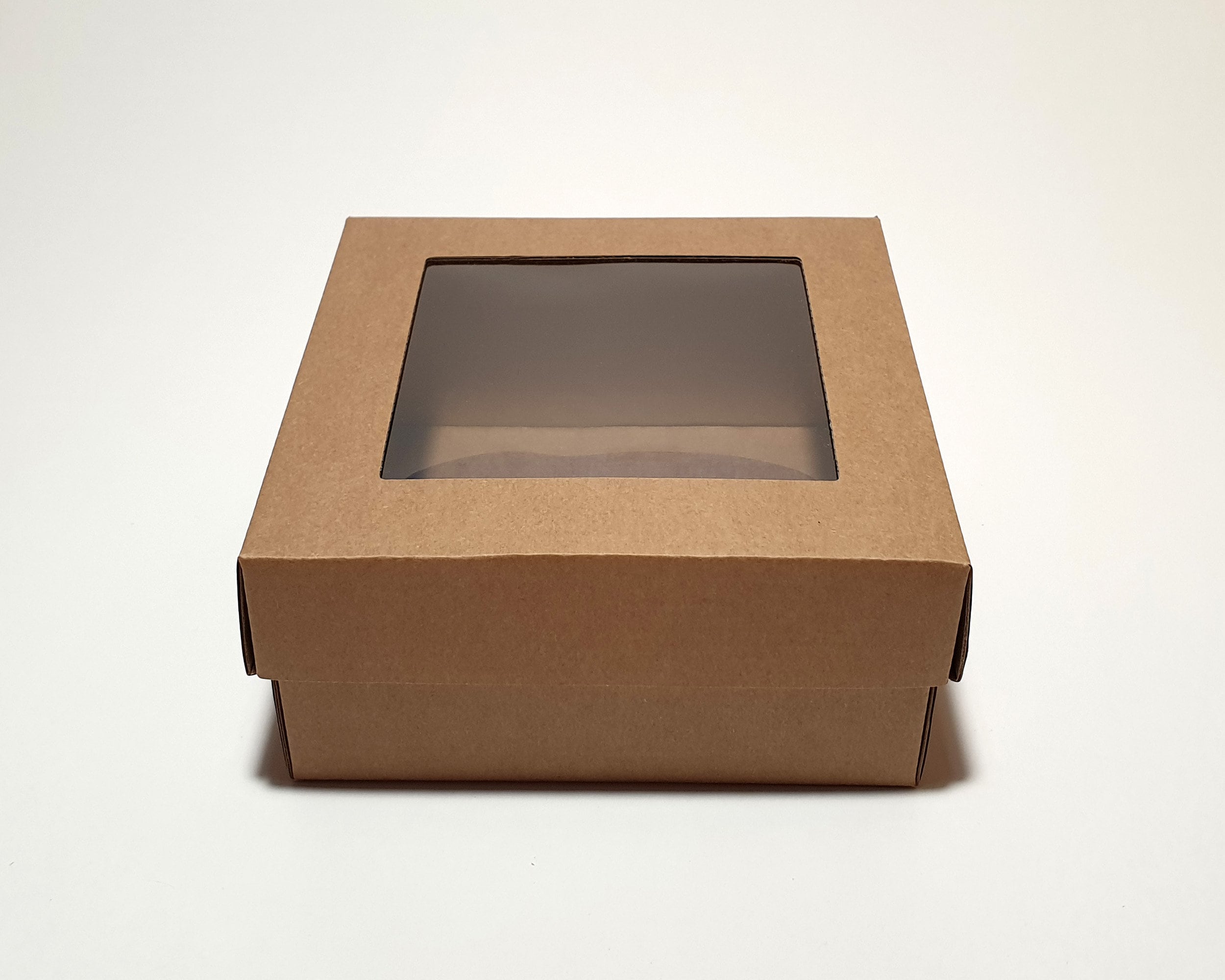 Cardboard Gift Boxes With Transparent Window and Removable Lid - 14 X ...