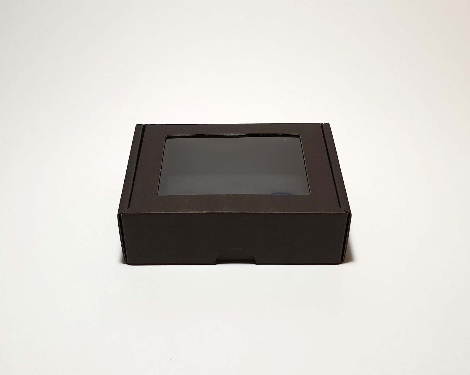 Black Cardboard Gift Boxes With Transparent Window and Lid - Etsy