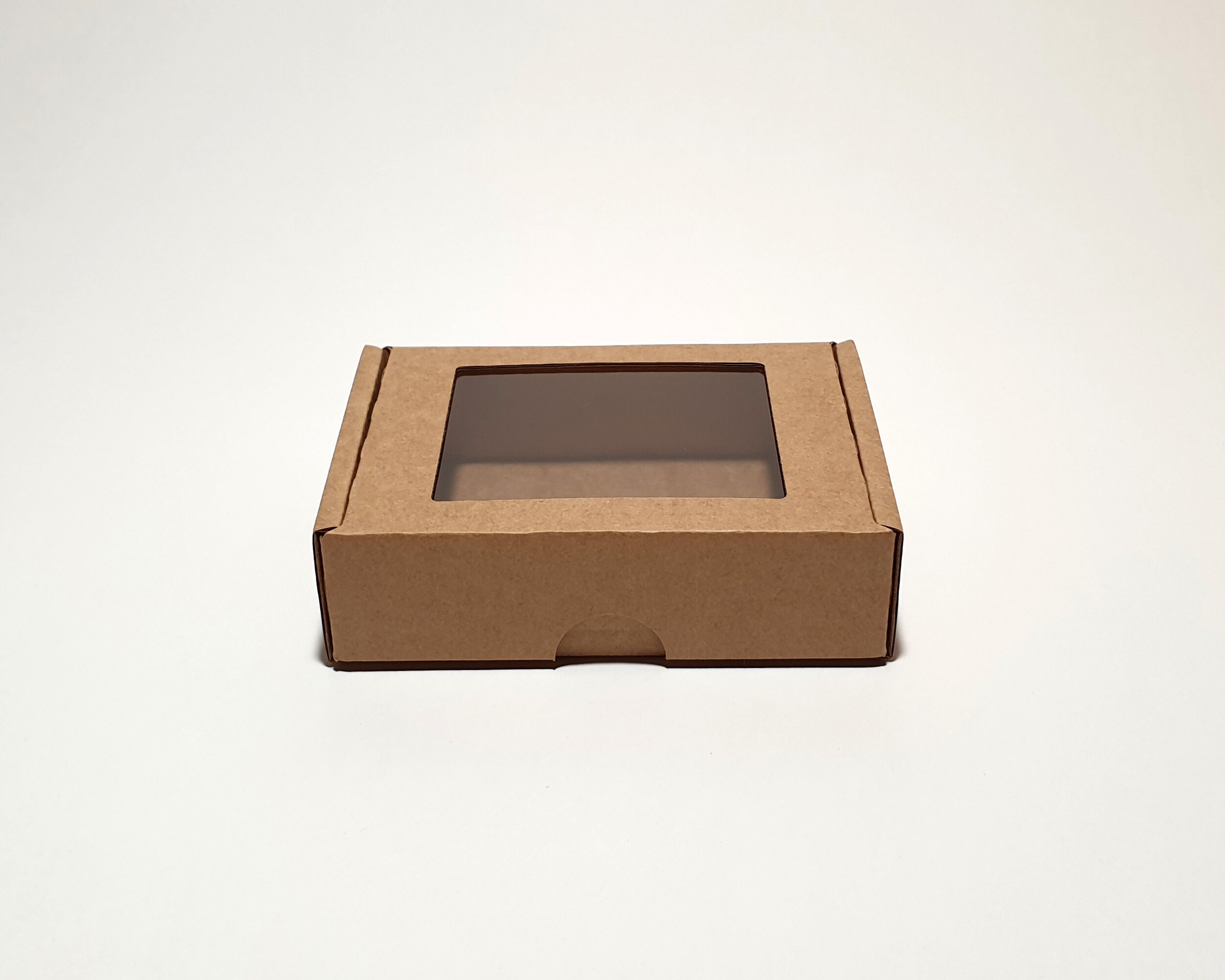 Cardboard Gift Boxes With Transparent Window and Lid - 11.5 X 8.5 X 3.5 ...