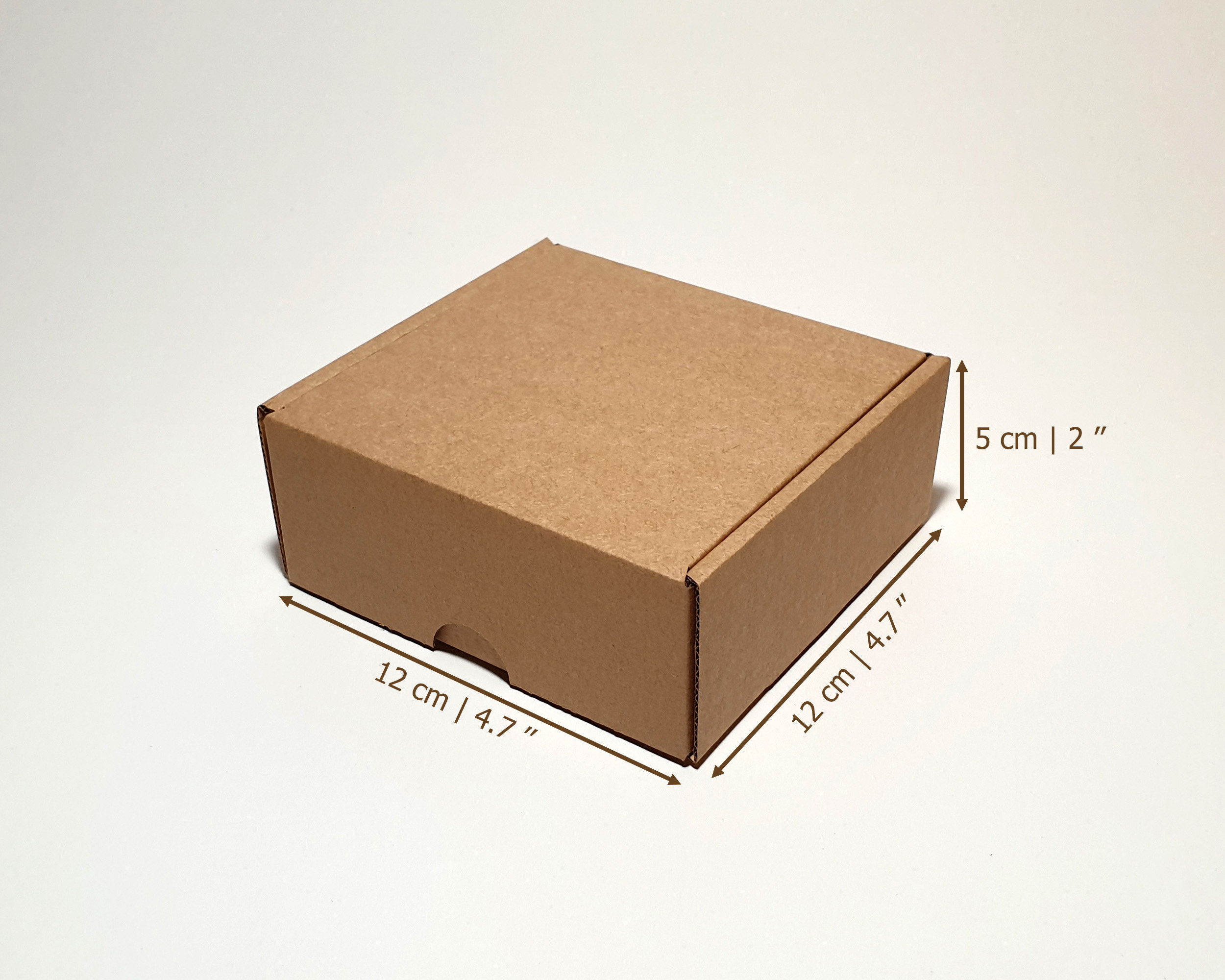Cardboard Gift Boxes With Lid 12 X 12 X 5 Cm 4.7 X 4.7 X 2 '' - Etsy