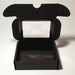 Black Cardboard Gift Boxes With Transparent Window and Lid 12 X 9 X 4 ...
