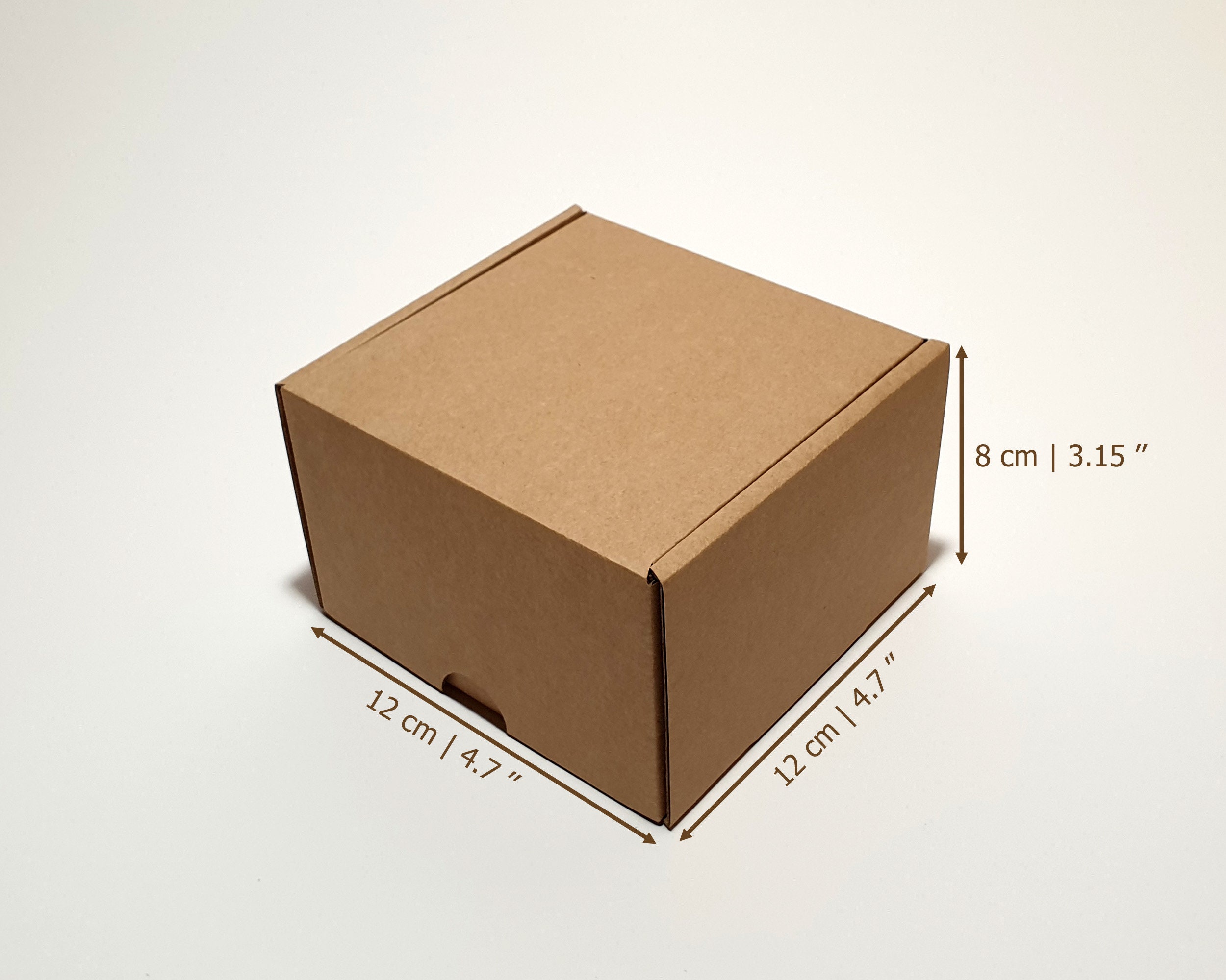 Mug Boxes From Cardboard With Lid 12 X 12 X 8 Cm 4.7 X 4.7 - Etsy