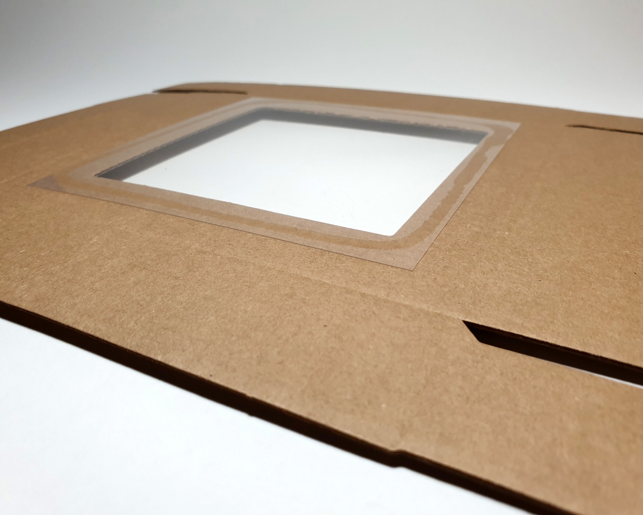 Cardboard gift boxes with transparent window and removable lid | Etsy