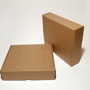 Shipping Boxes With Lid, Made From Cardboard, Durable and Easy to Fold ...