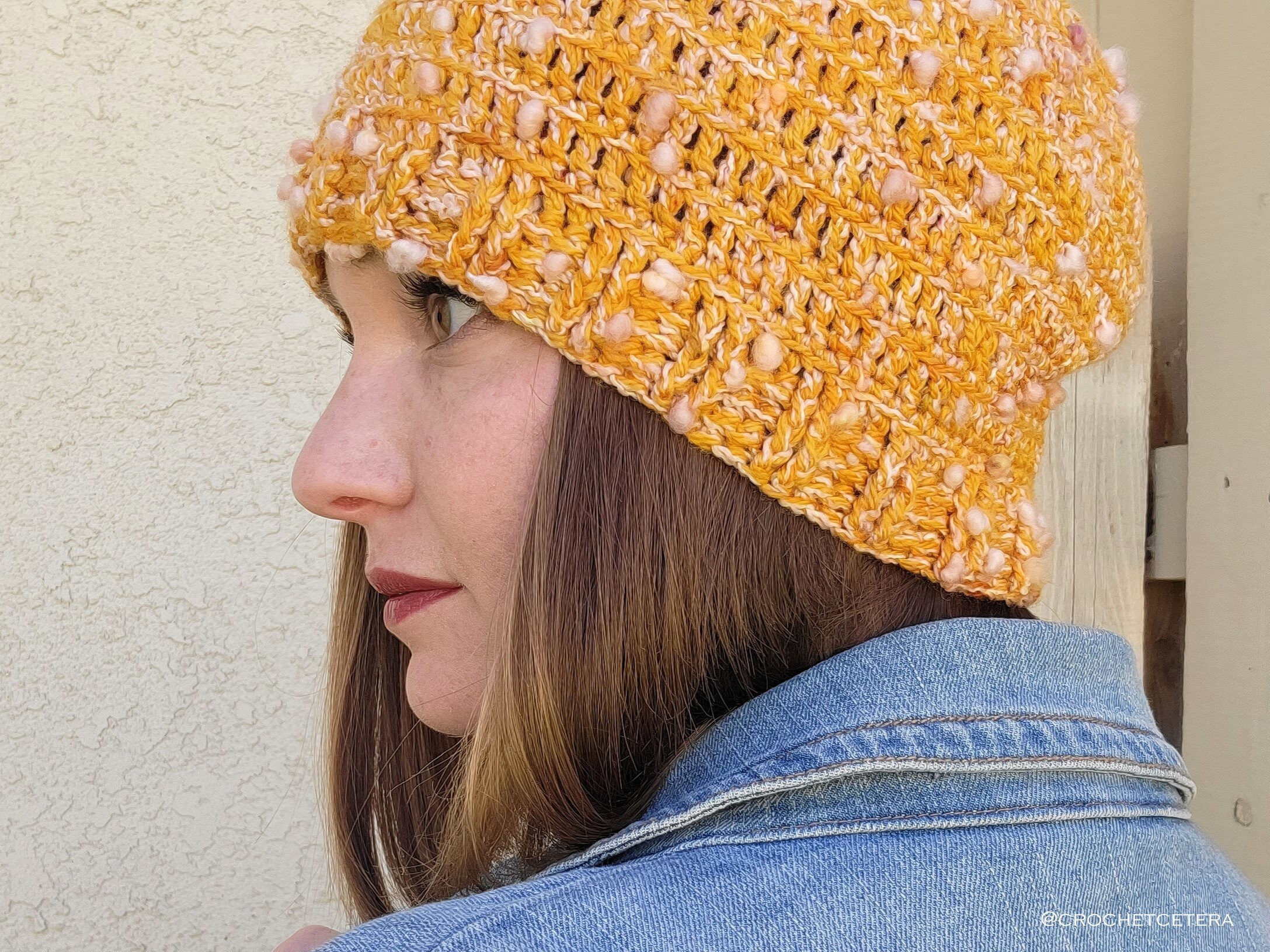 Butternut Slub Textured and Marled Hat Crochet Pattern PDF - Etsy