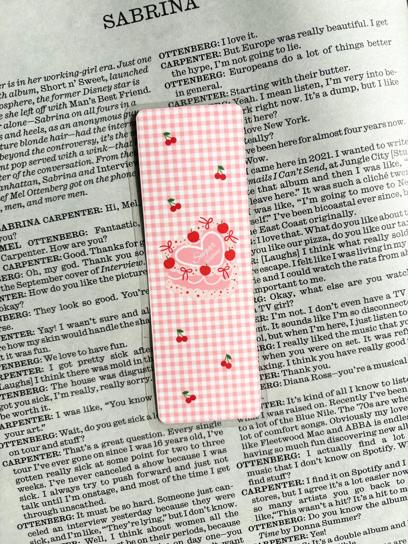 Sabrina Carpenter Inspired Bookmark Set – Man’s Best Friend Album – 4 ...