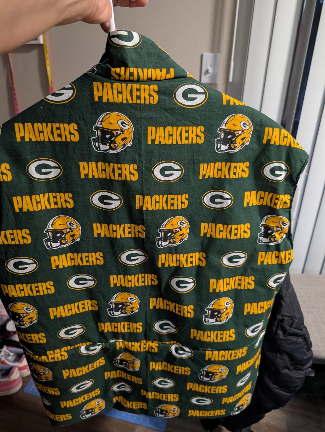 Green Bay Packers Vest - Etsy