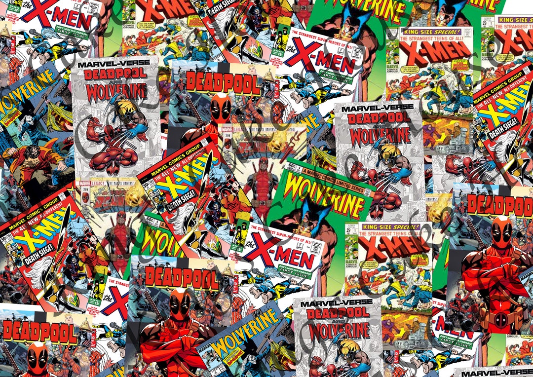 Comic Cake Wrap Comic Book Style Edible Icing Sheets Set of - Etsy