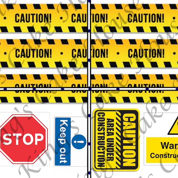 Digger Icing Cake Topper - Etsy