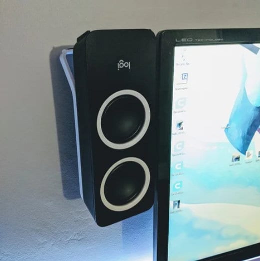 Logitech Z200 Speakers Wall Mount - Etsy