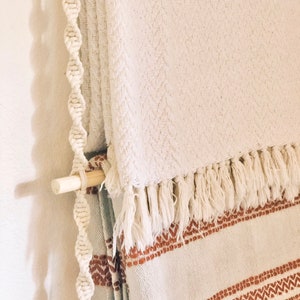 Macrame Hanging Ladder Blanket Ladder Plant Ladder - Etsy