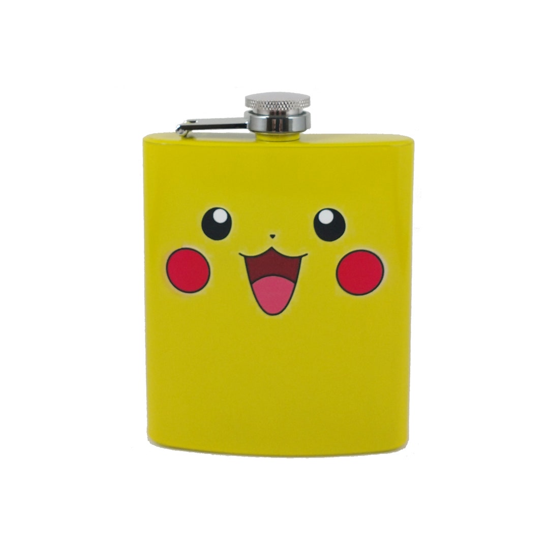 Pokemon Pikachu 25th Anniversary Flask - Etsy