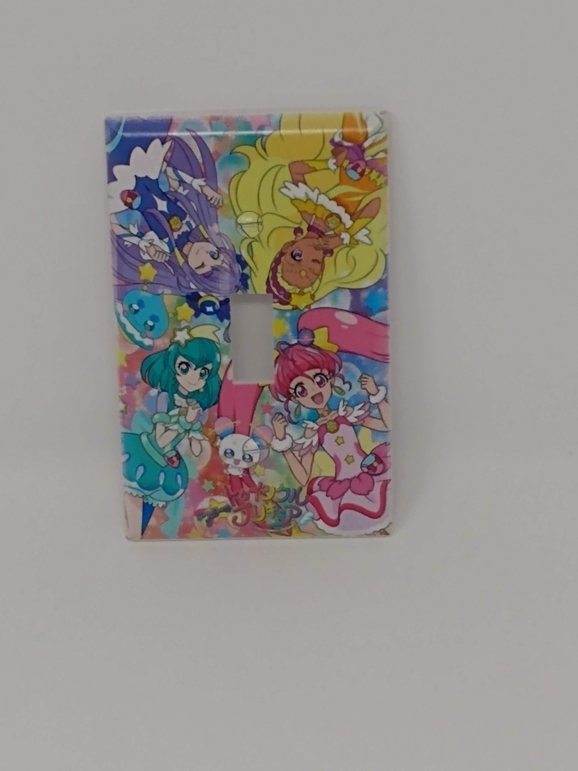 Glitter Force Pretty Cure Light Switch Plate - Etsy