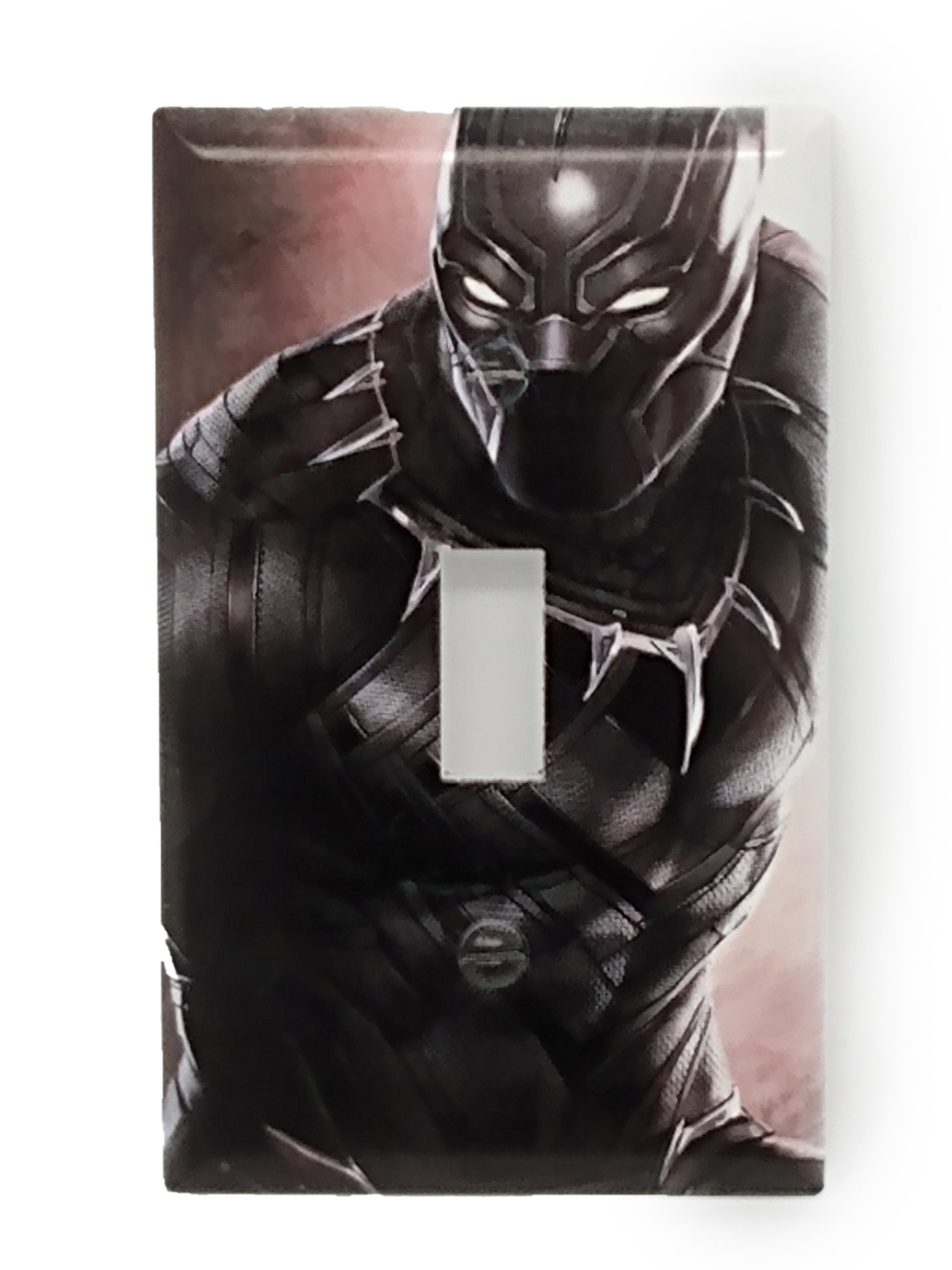 Black Panther Marvel Comics Super Hero Light Switch Plate - Etsy
