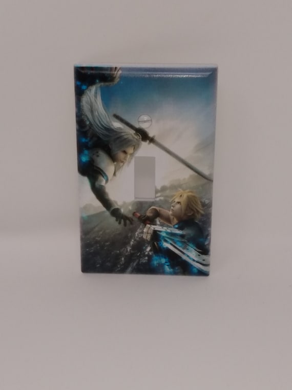 Final Fantasy VII 7 Remake Cloud and Sephiroth Light Switch | Etsy