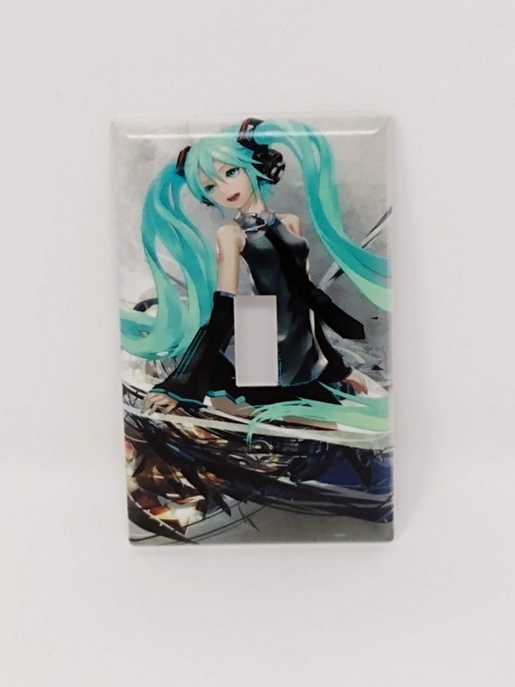 Hatsune Miku Japanese Anime Vocaloid Light Switch Plate | Etsy