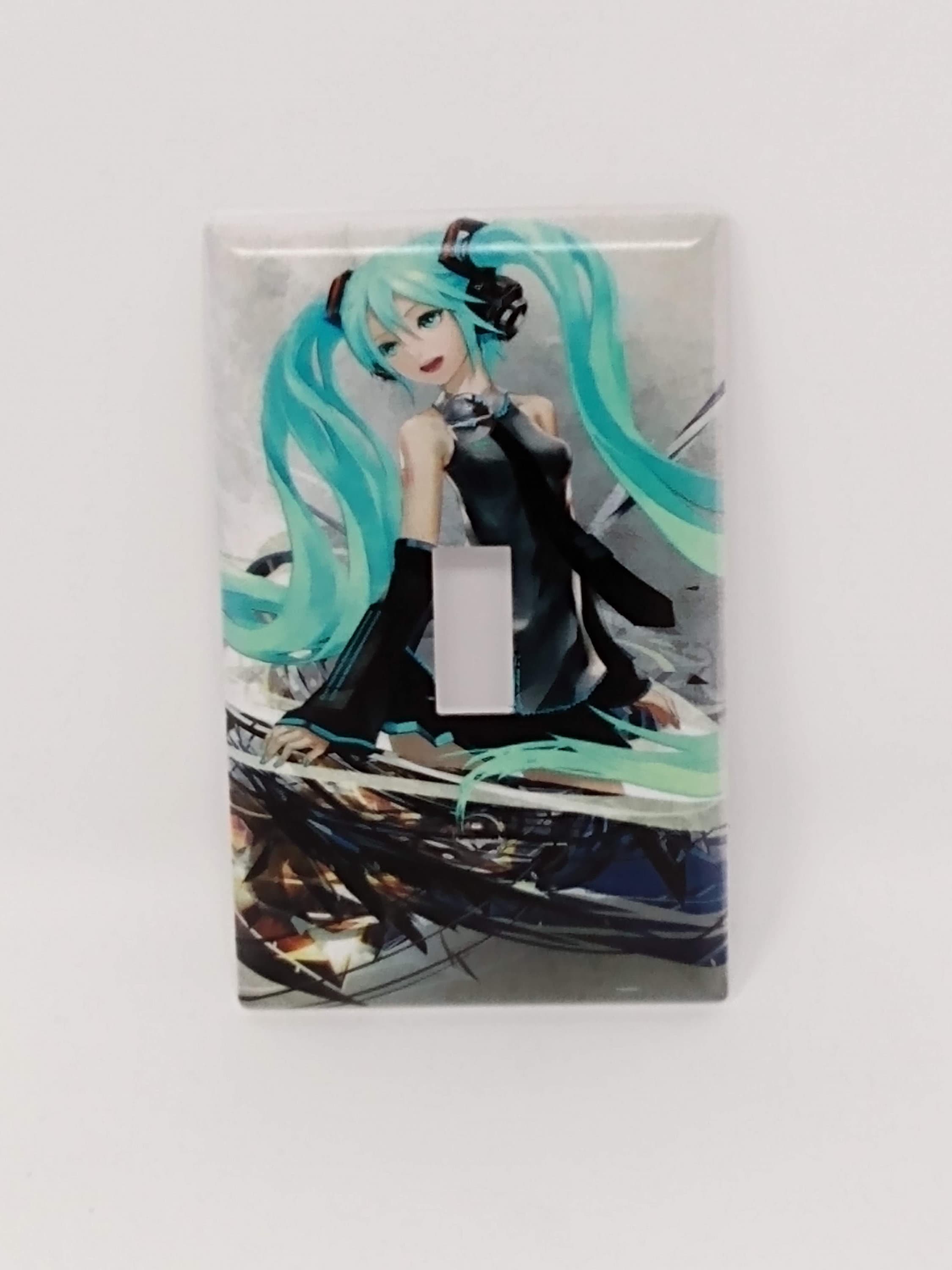 Hatsune Miku Japanese Anime Vocaloid Light Switch Plate - Etsy