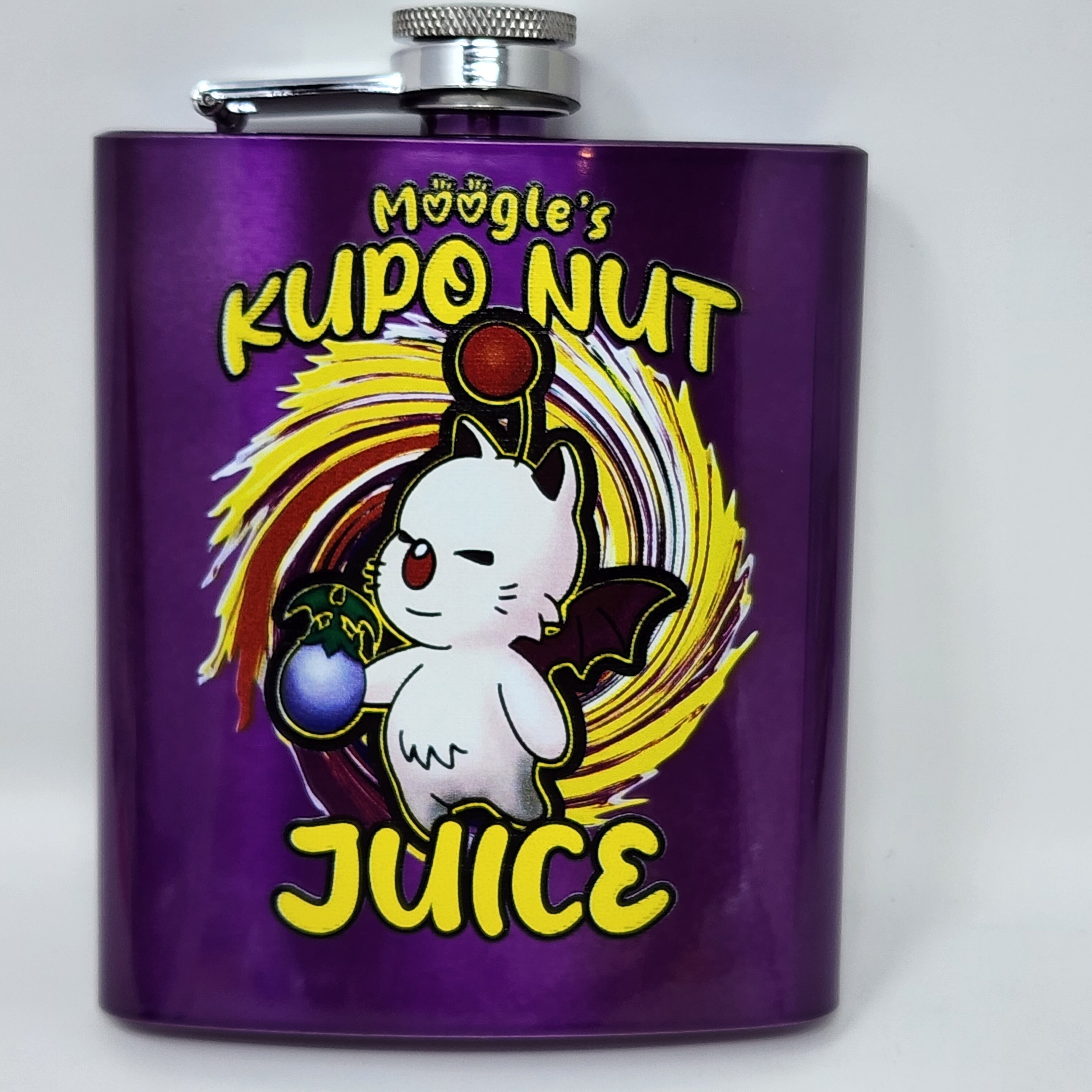 Final Fantasy Moogle Beast Tribe Kupo Nut Juice Flask - Etsy