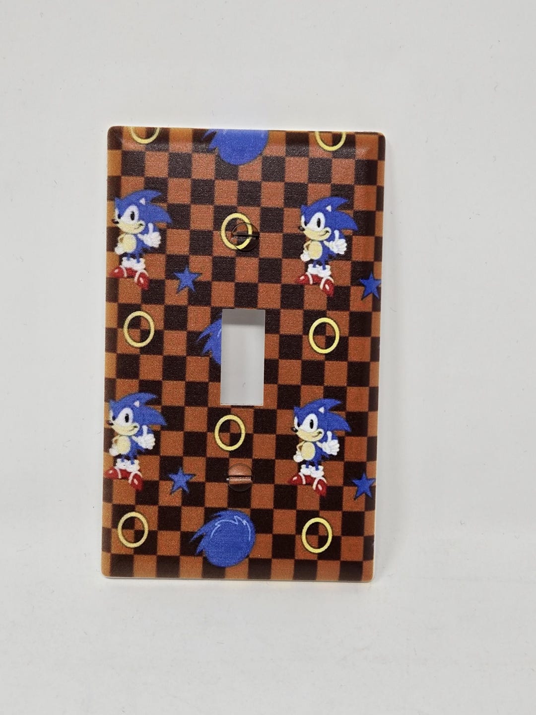 Sonic the Hedgehog Collage Single Light Switch Plate - Etsy