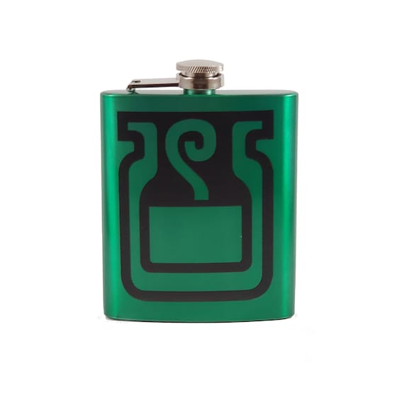 Monster Hunter Green Health Potion Flask Canteen - Etsy