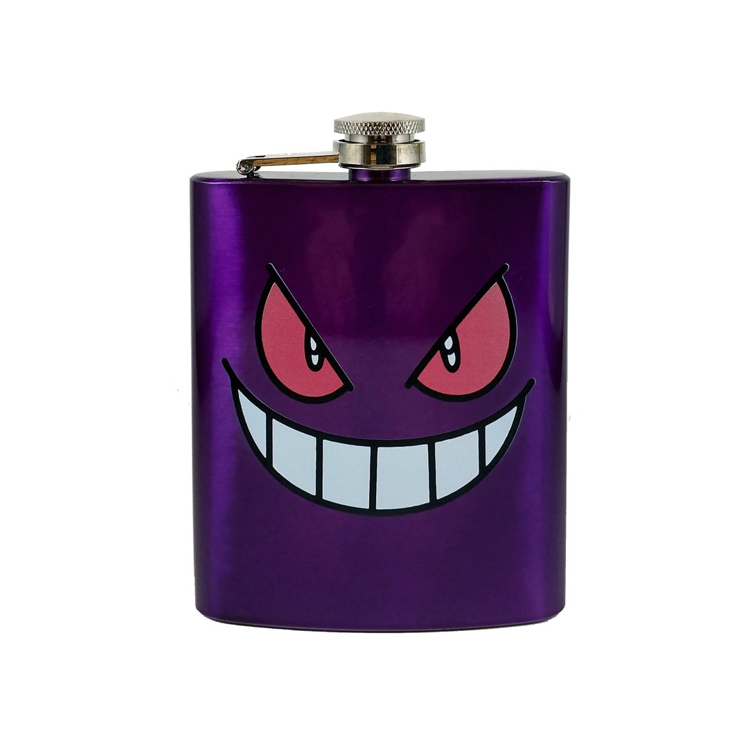 Pokemon Gengar 25th Anniversary Flask - Etsy