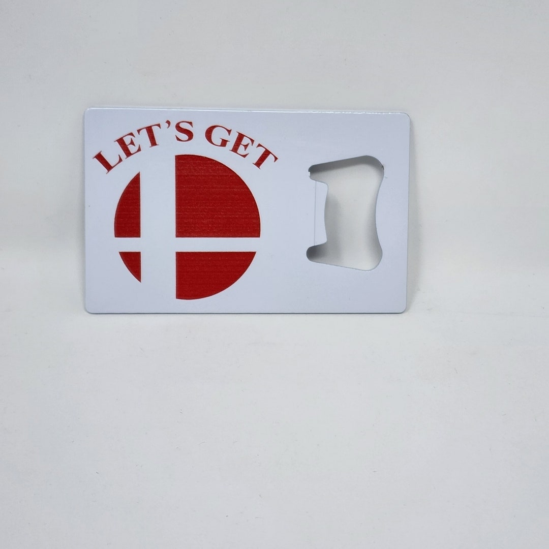 Super Smash Bros Let's Get Smashed Bottle Openers - Etsy