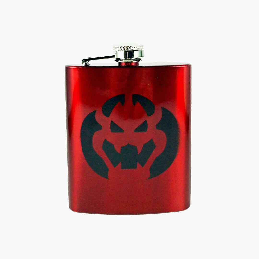 Super Mario Bros Bowser Flask - Etsy