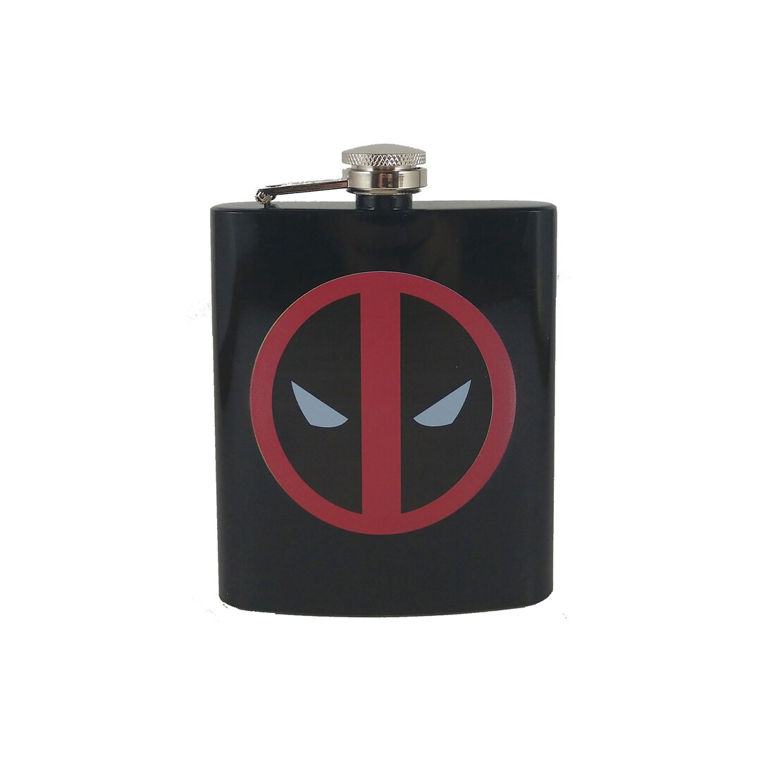 Deadpool Marvel Comics Hero X-men Flask - Etsy