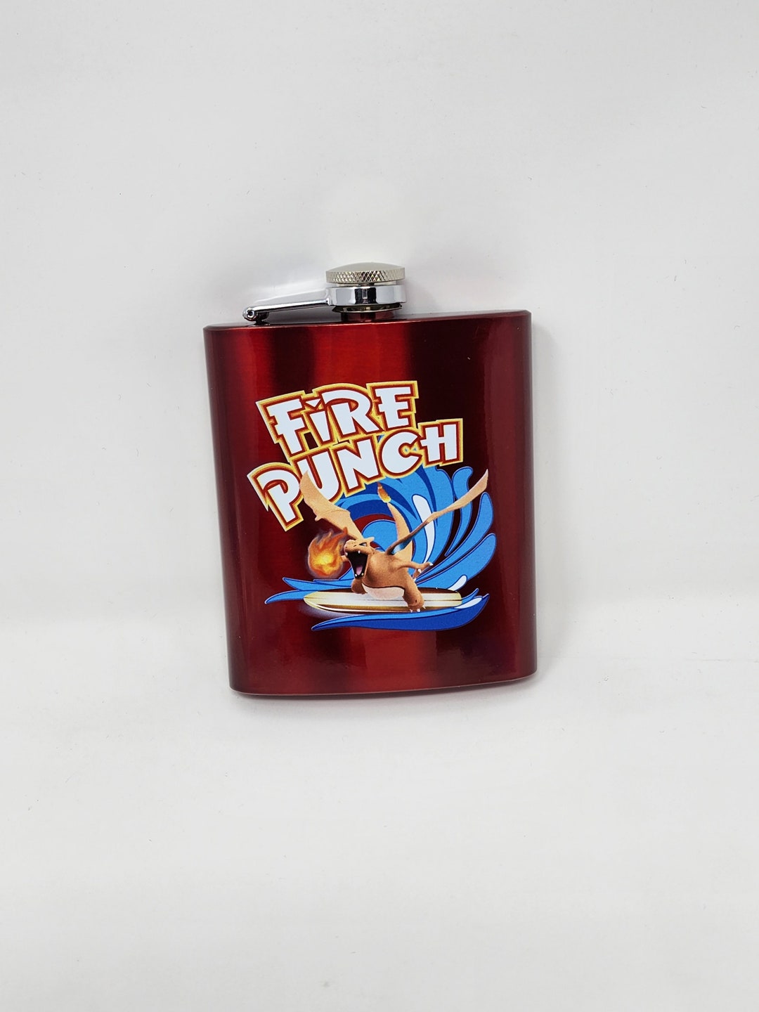 Pokémon Charizard Fire Punch Flask - Etsy
