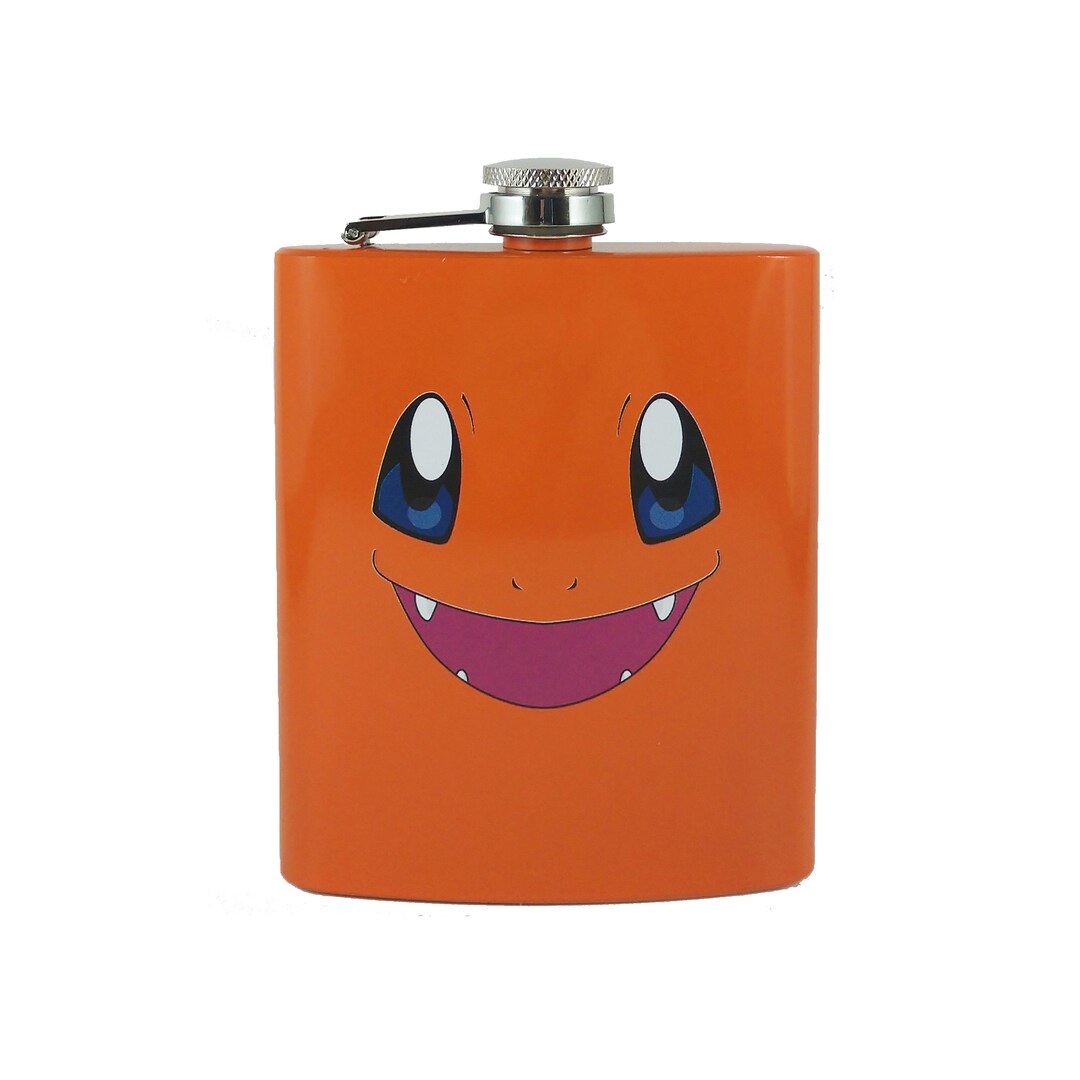 Pokemon Charmander 25th Anniversary Flask - Etsy