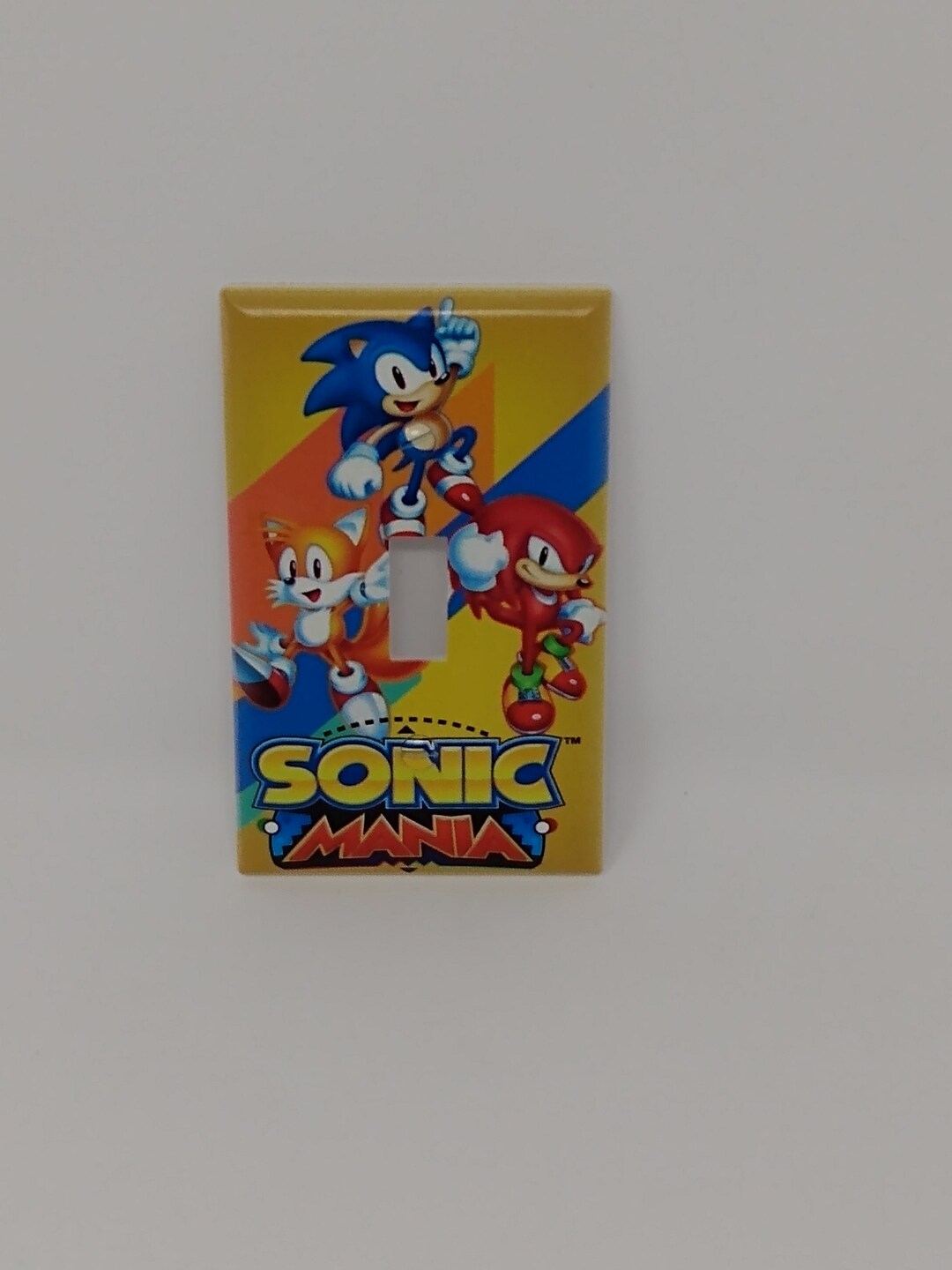 Sonic Mania Sonic the Hedgehog Light Switch Plate - Etsy