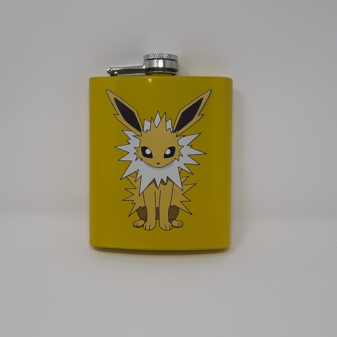Jolteon Pokémon Eevee Evolution Flask - Etsy